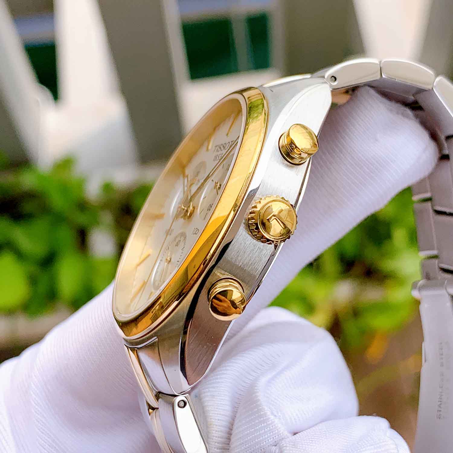 TISSOT PR 100 CHRONOGRAPH T101.417.22.031.00 T1014172203100 Used